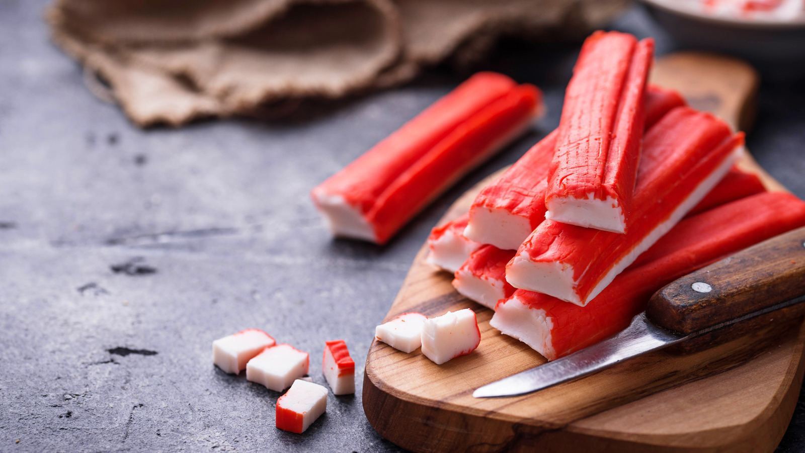 The Simple Knife Trick That Makes Pulling Crab Sticks Apart So Much Easier