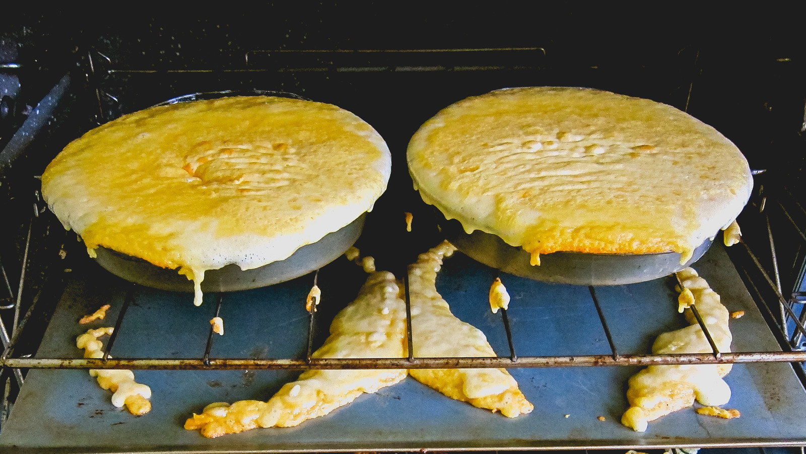 The Simple Reason Your Cake Overflowed (& How To Rescue It)