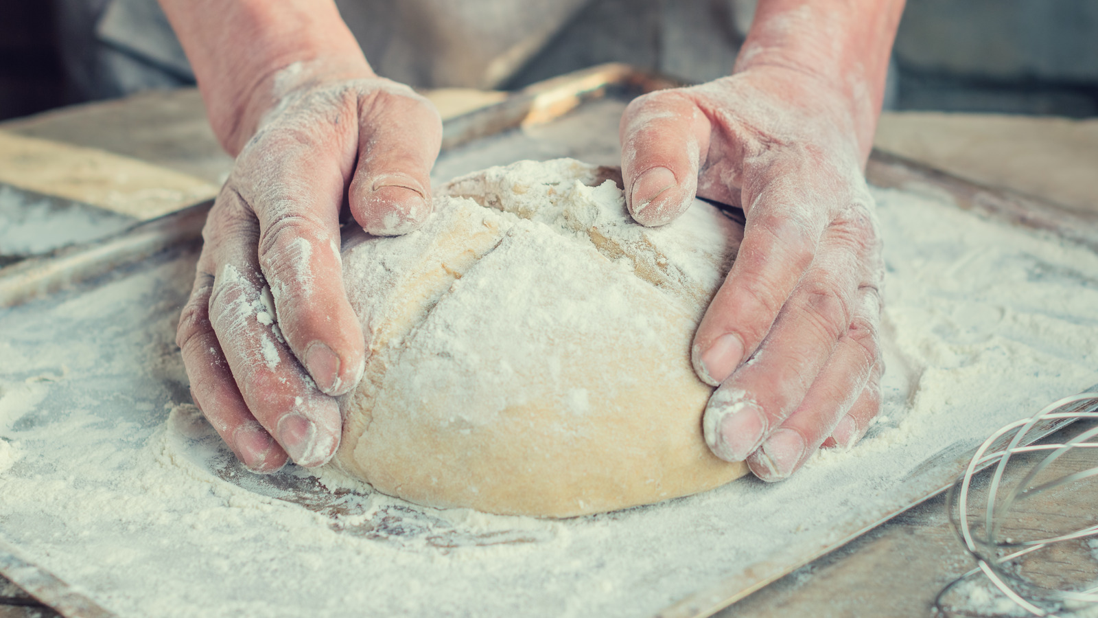 The Simple Tip To Avoid Going Overboard When Flour Dusting