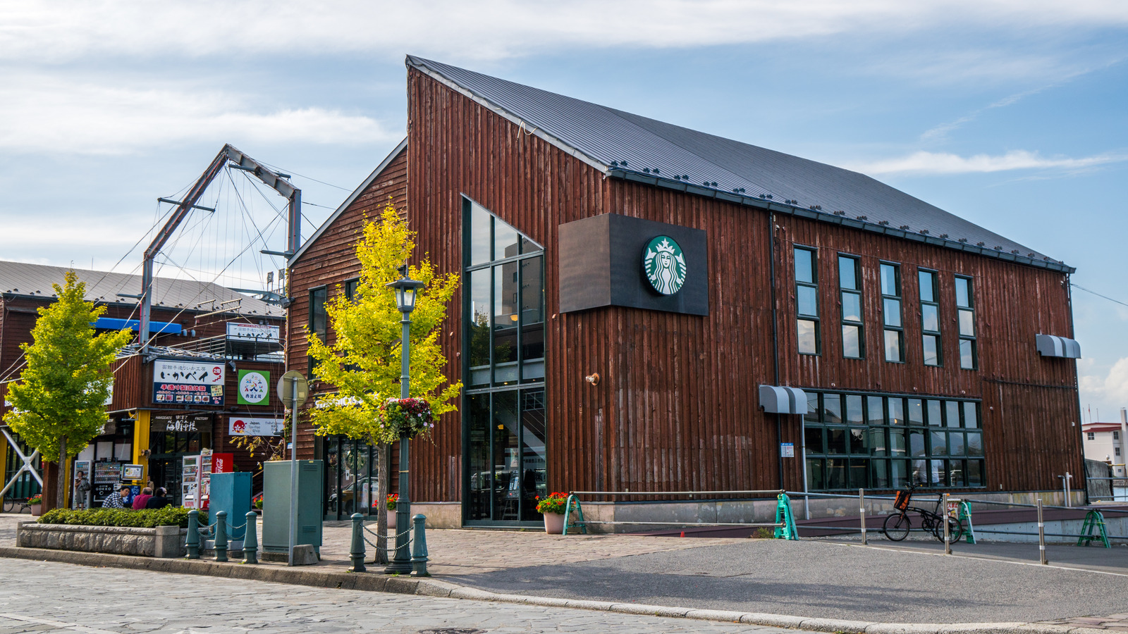 The Starbucks Set In A Historic Warehouse Along Japan's Hakodate Bay