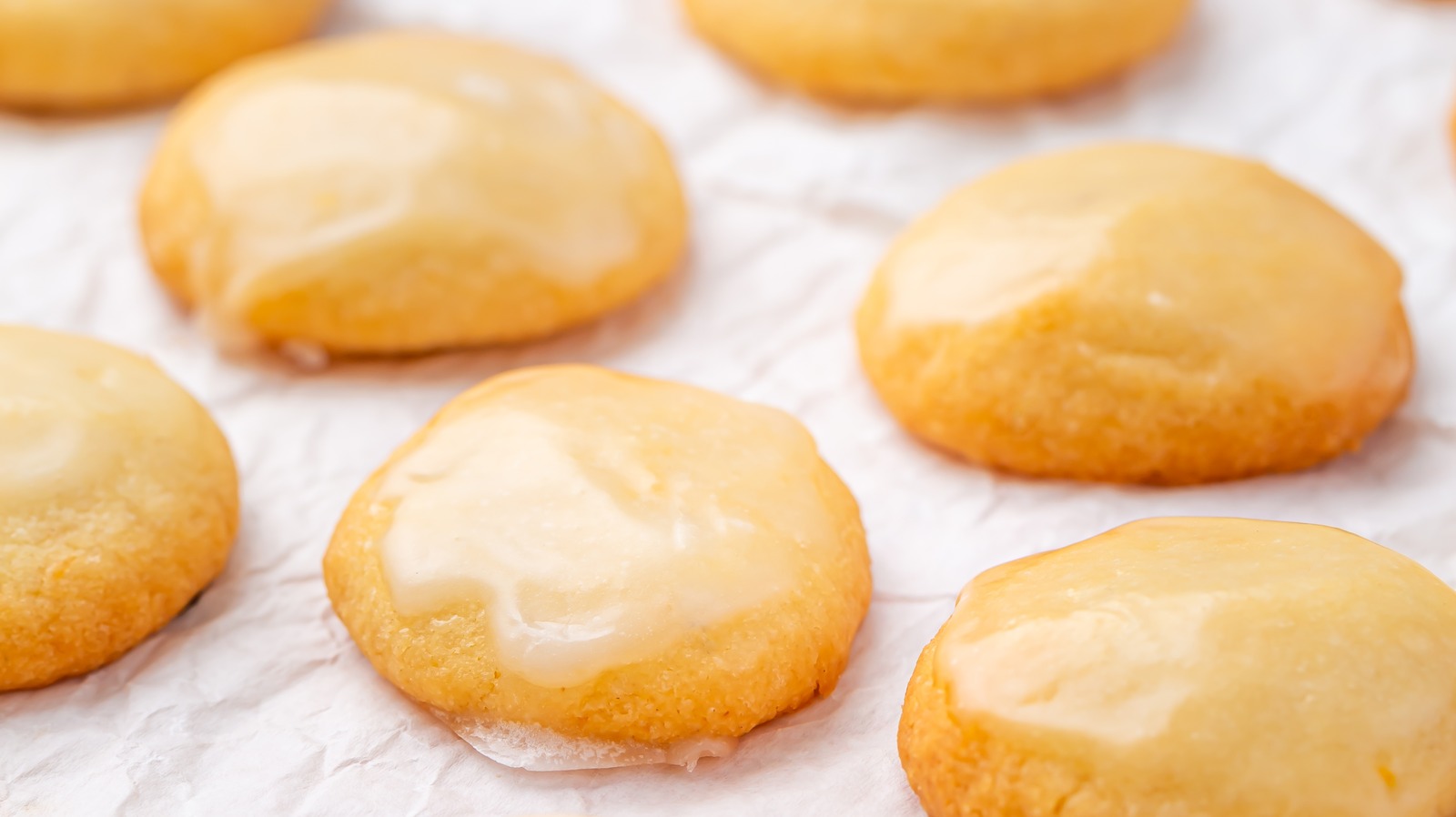 The Tang Of Lemon Icing Helps Balance The Sweetness Of Sugar Cookies