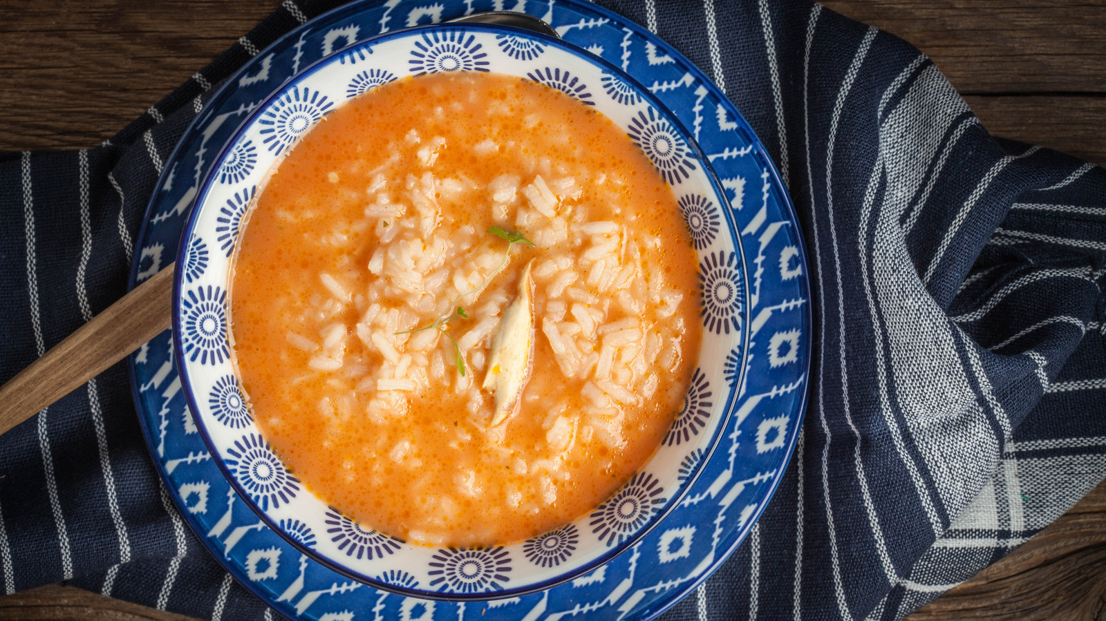 The Trader Joe's Rice Hack For A Hearty, No-Frills Soup Dinner