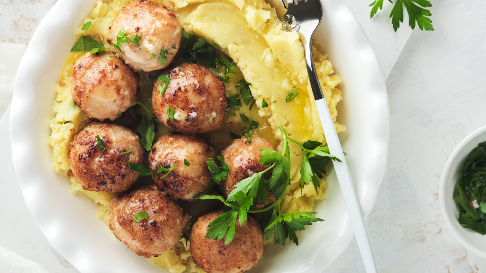 The Trick To Better Texture In Swedish Meatballs Is In The Onions