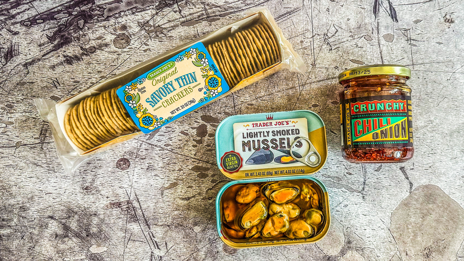 Trader Joe's Canned Mussels And Chili Oil Make A Great Snack