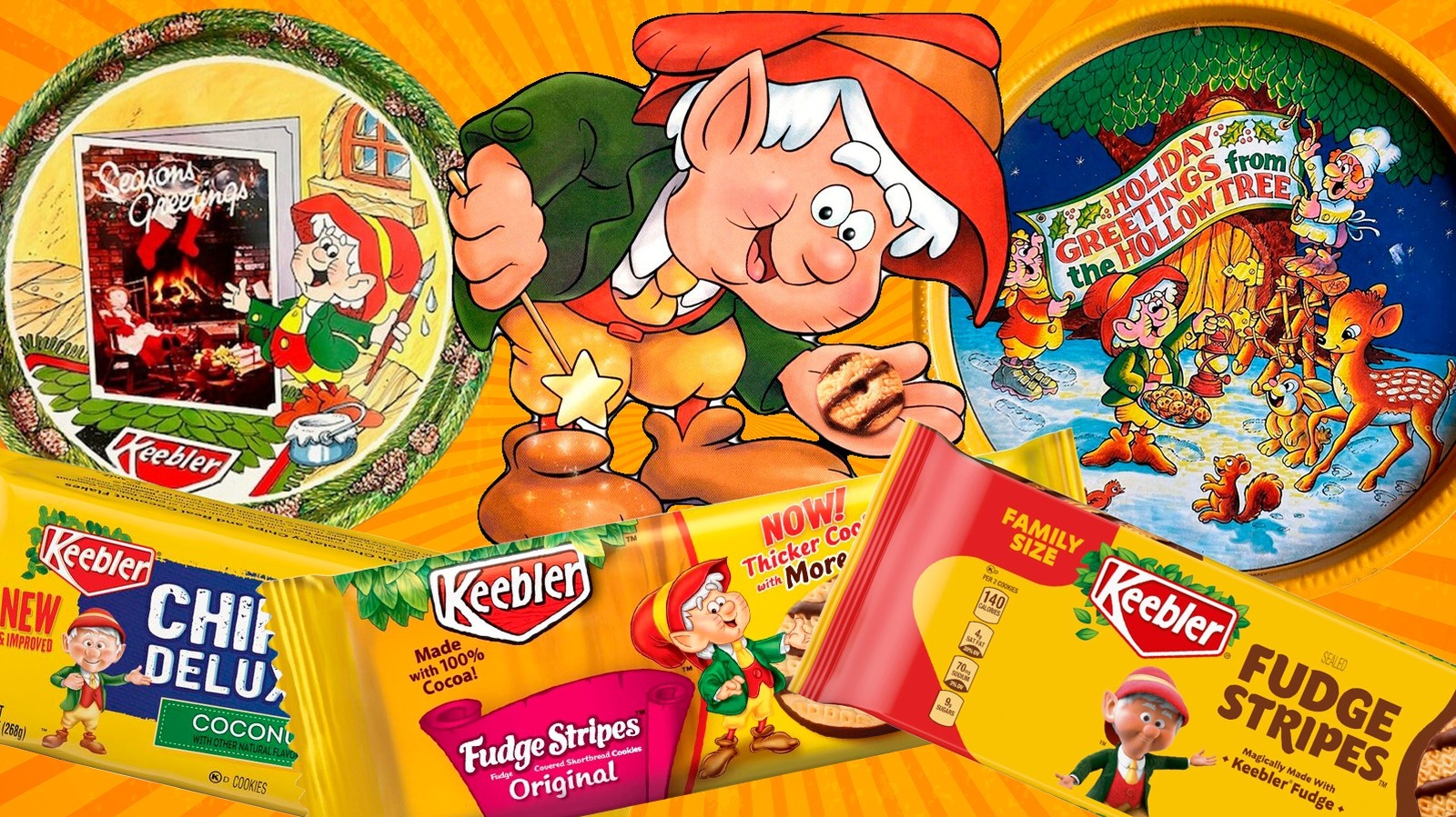 Keebler Elves: The Evolution Of Keebler's Famous Snack Mascots
