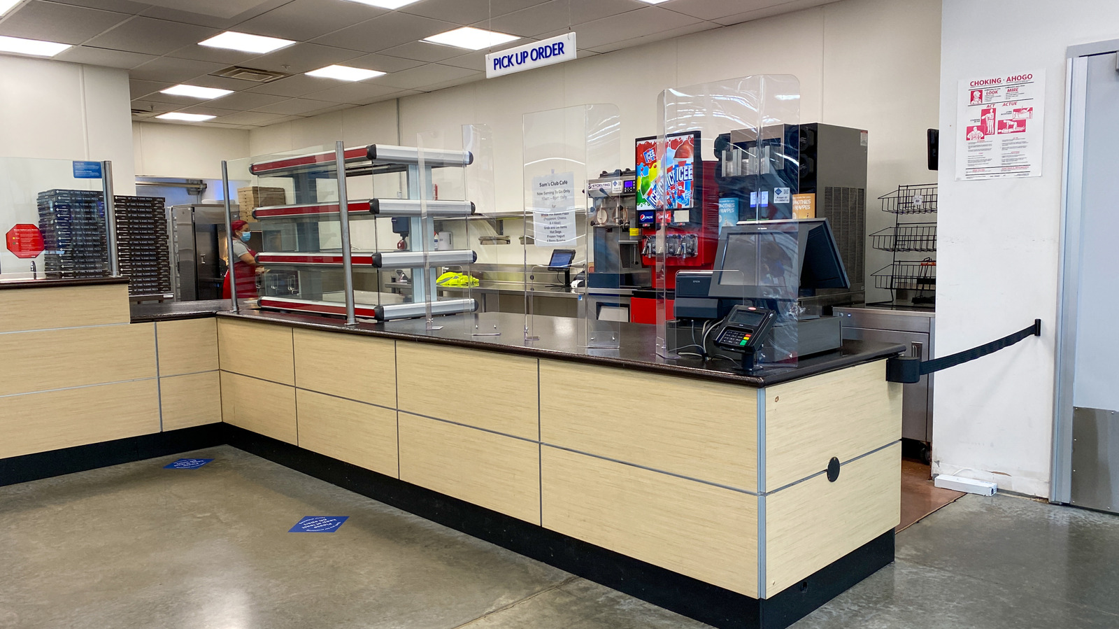 You Should Pass On The Salted Pretzel At Sam's Club Food Court. Here's Why