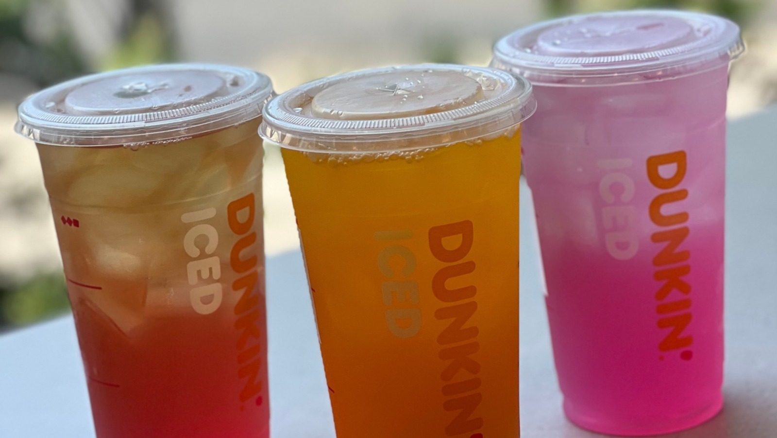 There's More Caffeine Than You Might Think In Dunkin' Refreshers