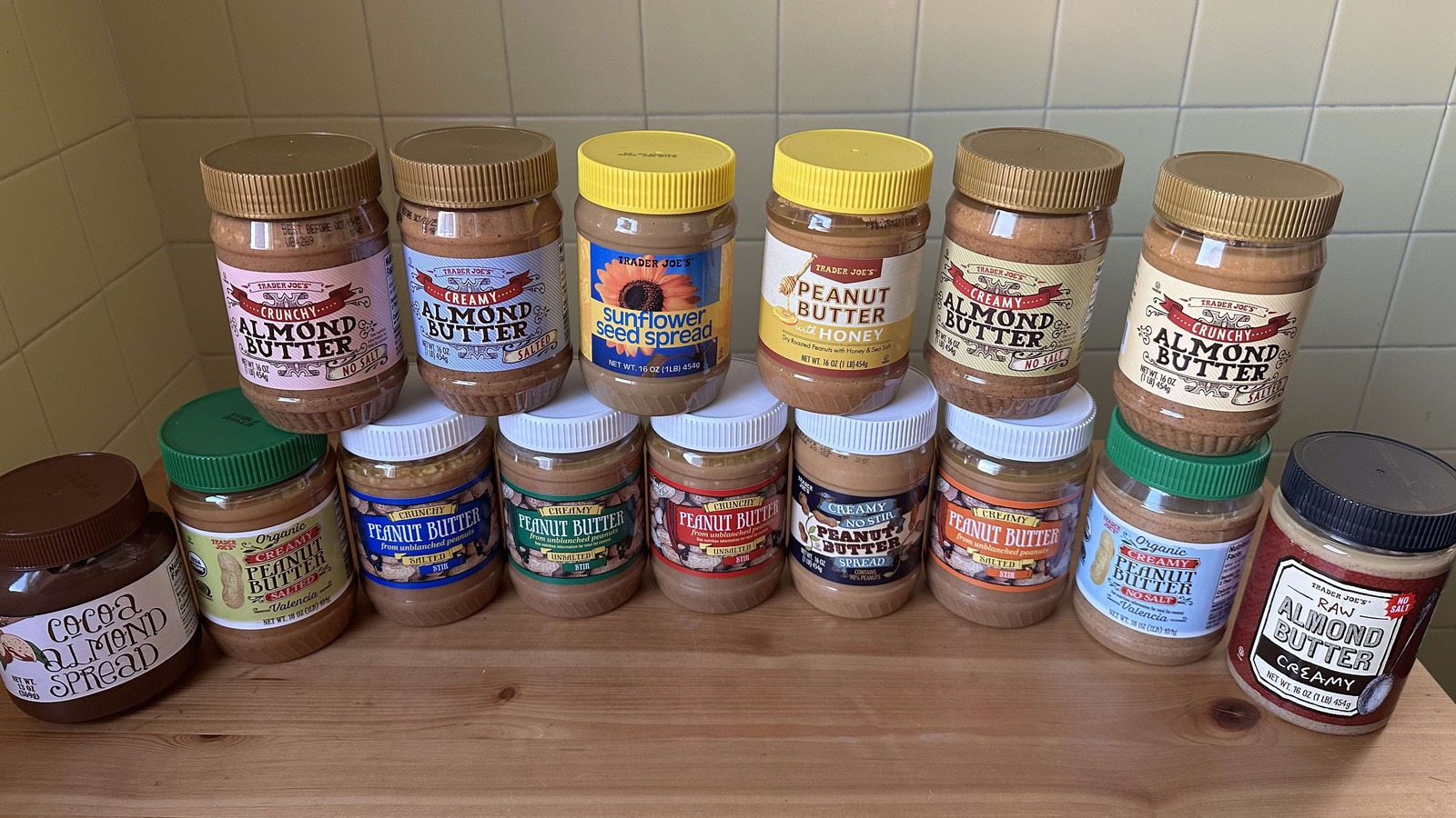 Trader Joe's Nut Butters, Ranked Worst To Best