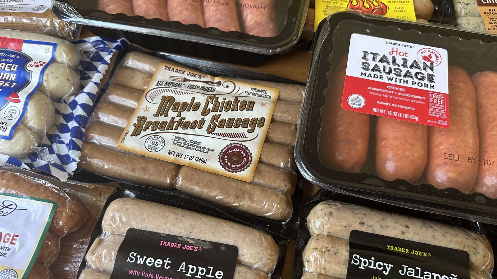 Trader Joe's Sausages, Ranked Worst To Best
