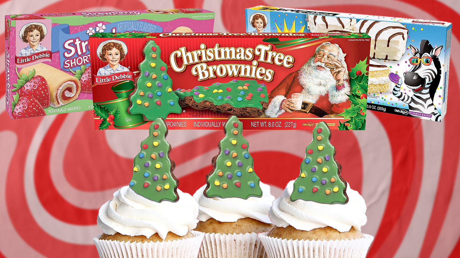 Transform Little Debbie Sweets Into Nostalgic Cake Toppings