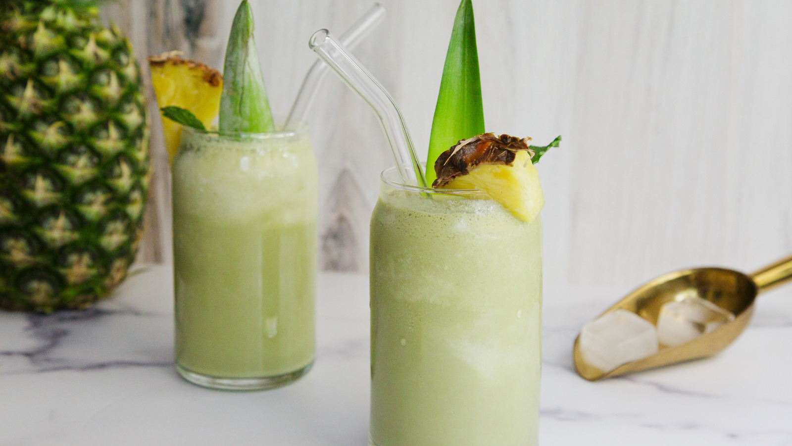 Tropical Matcha Mocktail Recipe