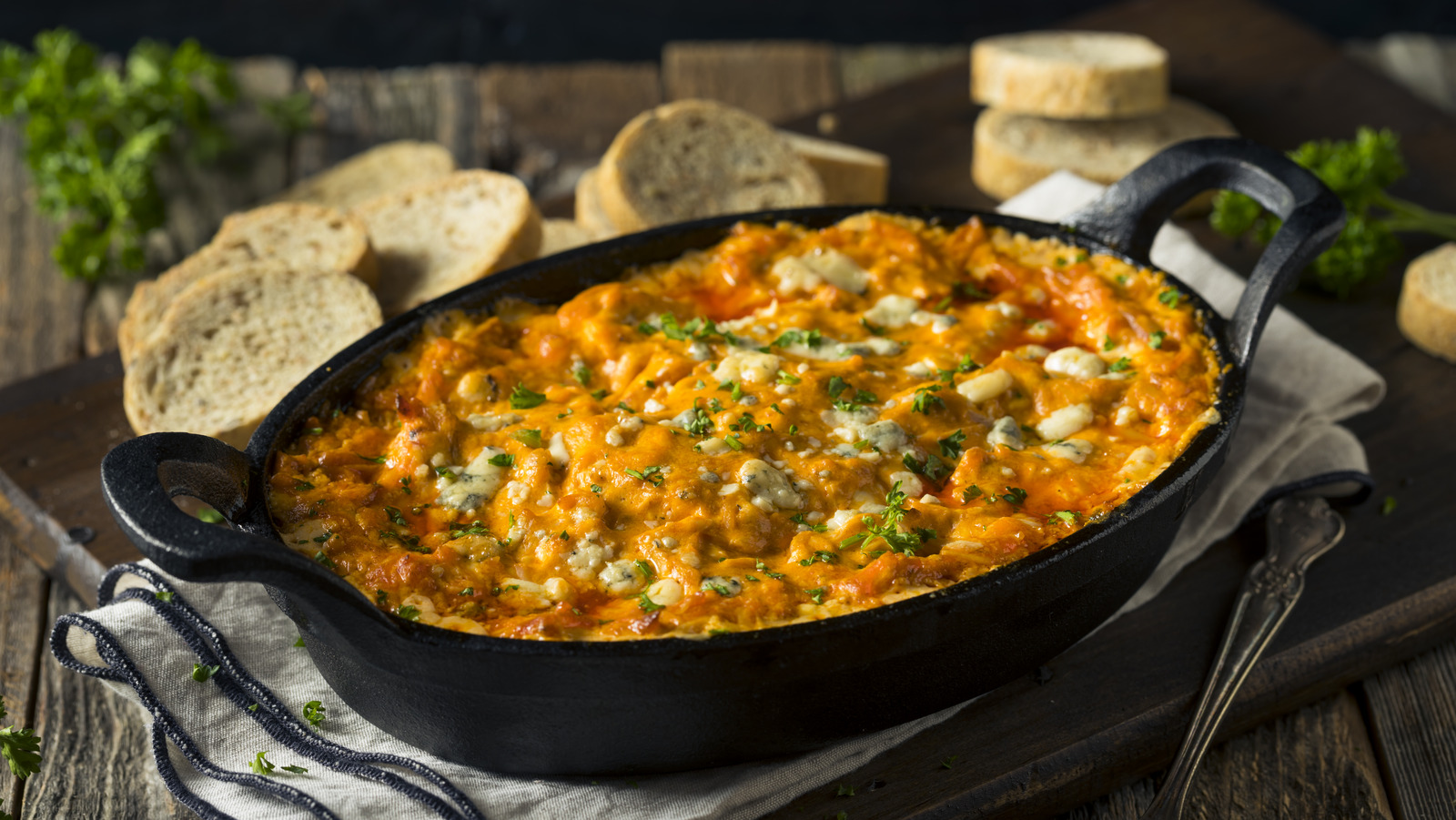 Flip Tuna Into Buffalo Dip - Street Food Spectacle