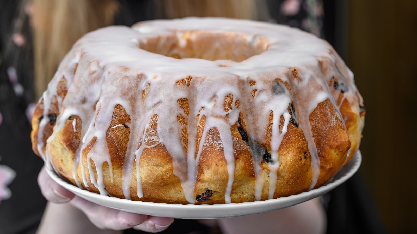 Powdered Sugar And Coffee Creamer Make The Simplest Icing