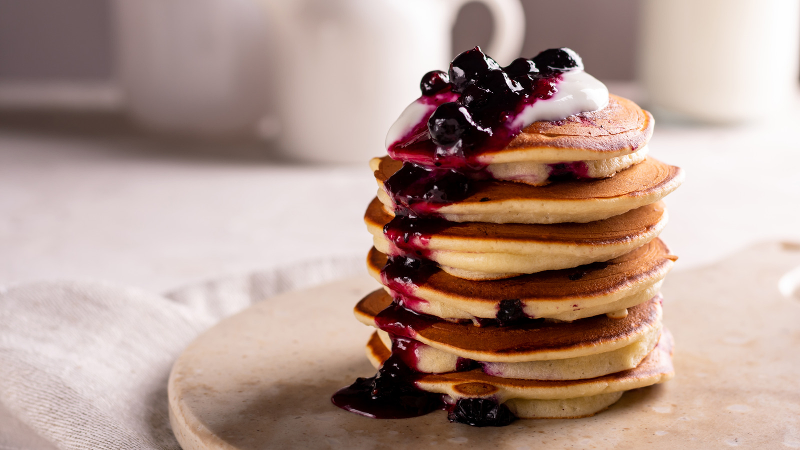 Use A Spoon To Instantly Transform Homemade Blueberry Syrup