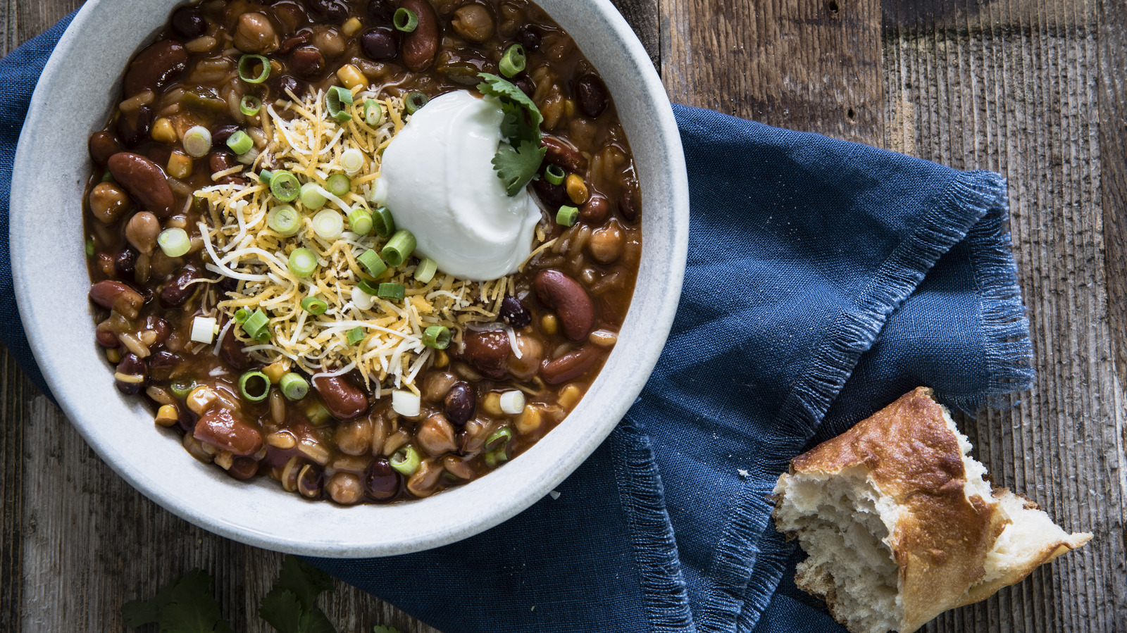 Use Sour Cream As More Than Just A Topping To Give Chili A Creamy Twist