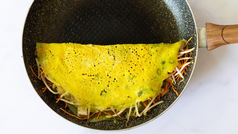 Vegan Tofu-Stuffed Bánh Xèo (Vietnamese Crepes) Recipe