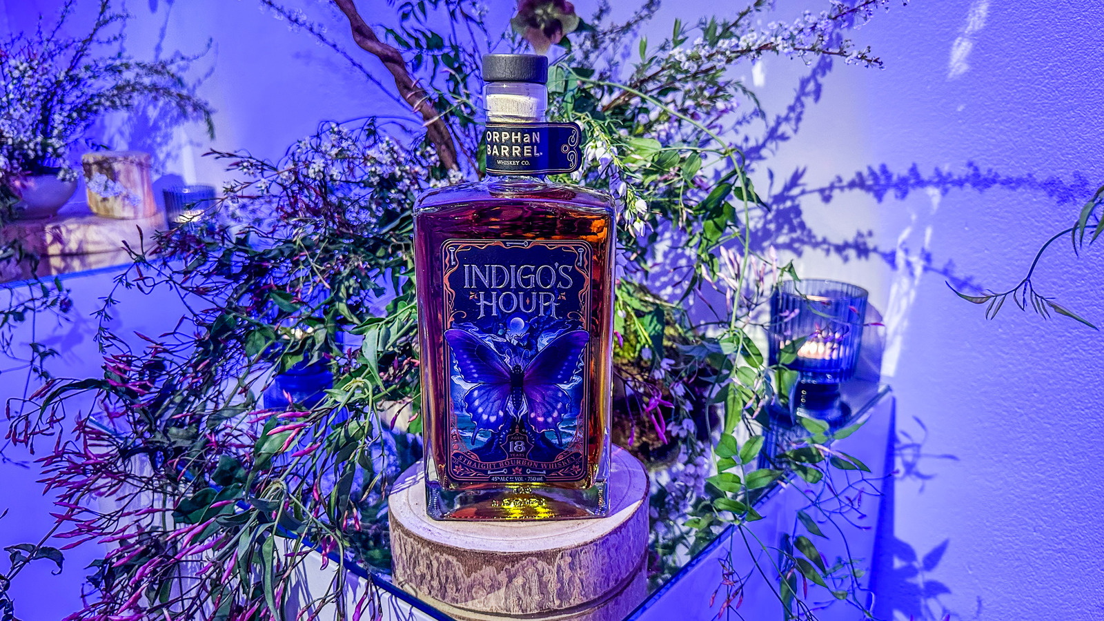 We Tried The Limited-Edition Indigo's Hour Bourbon Whiskey From Orphan ...