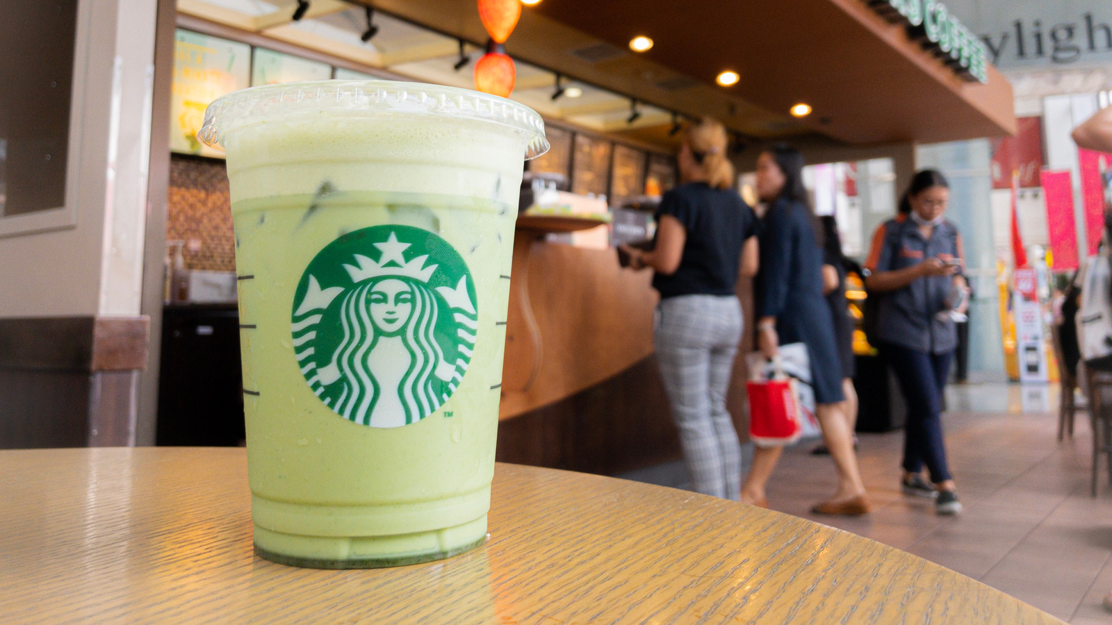 The Starbucks Moon Drink Is An Iced Matcha Latte With Two Pumps Of Chai