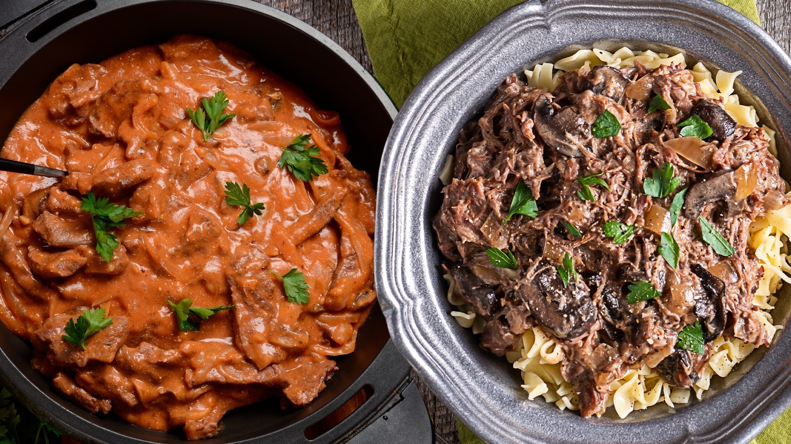 Russian Beef Stroganoff Comes With Potatoes, Not Noodles