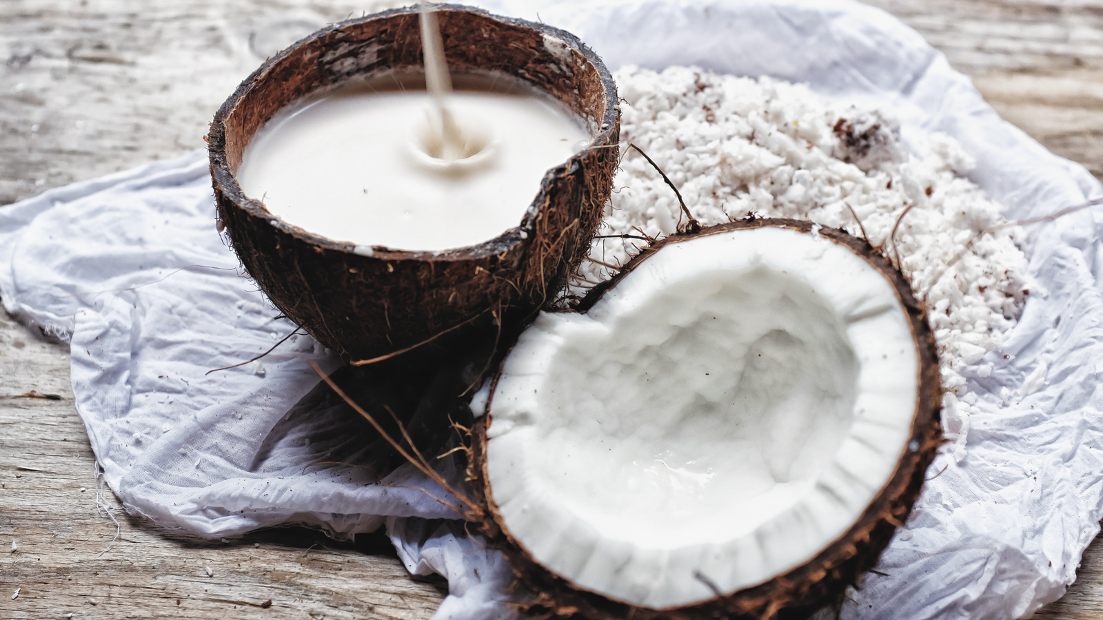 What's The Actual Difference Between Coconut Milk And Coconut Water?