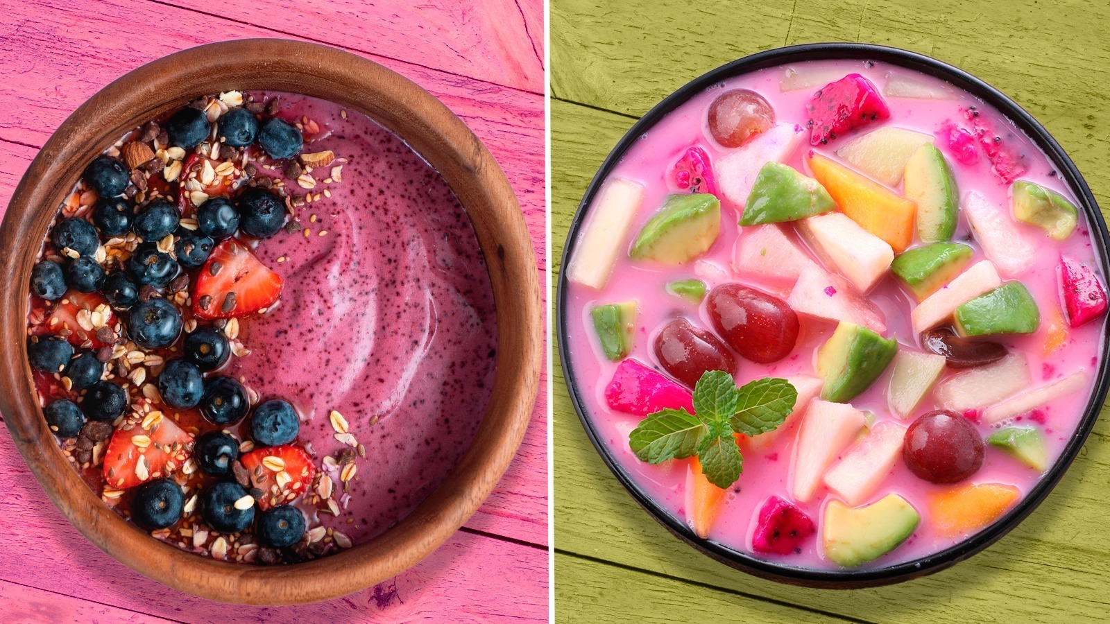 Fruit Soup And Açaí Bowls Have Different Textures, Ingredients, And Origins