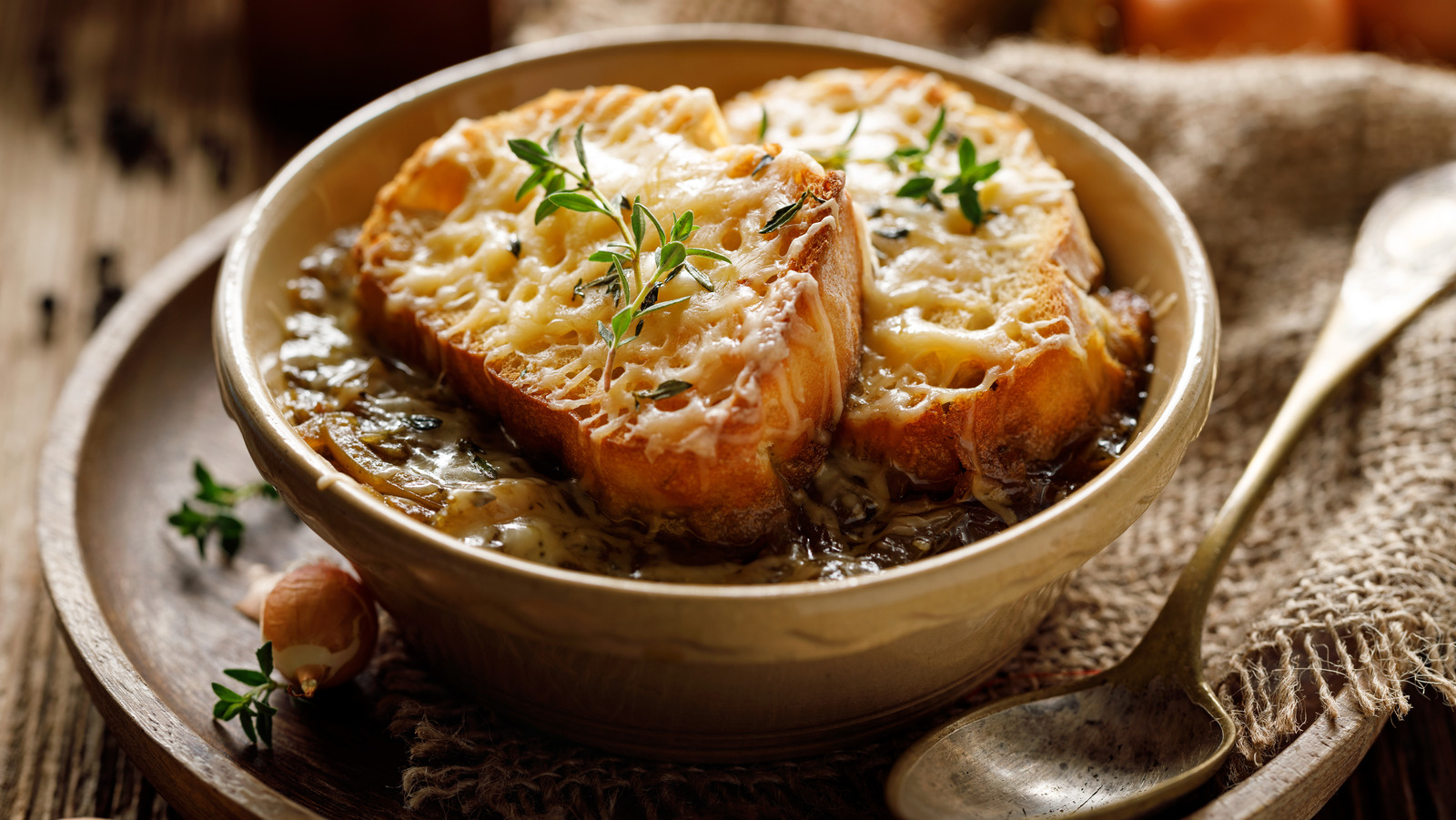 When Making French Onion Soup, Choose Your Bread Wisely