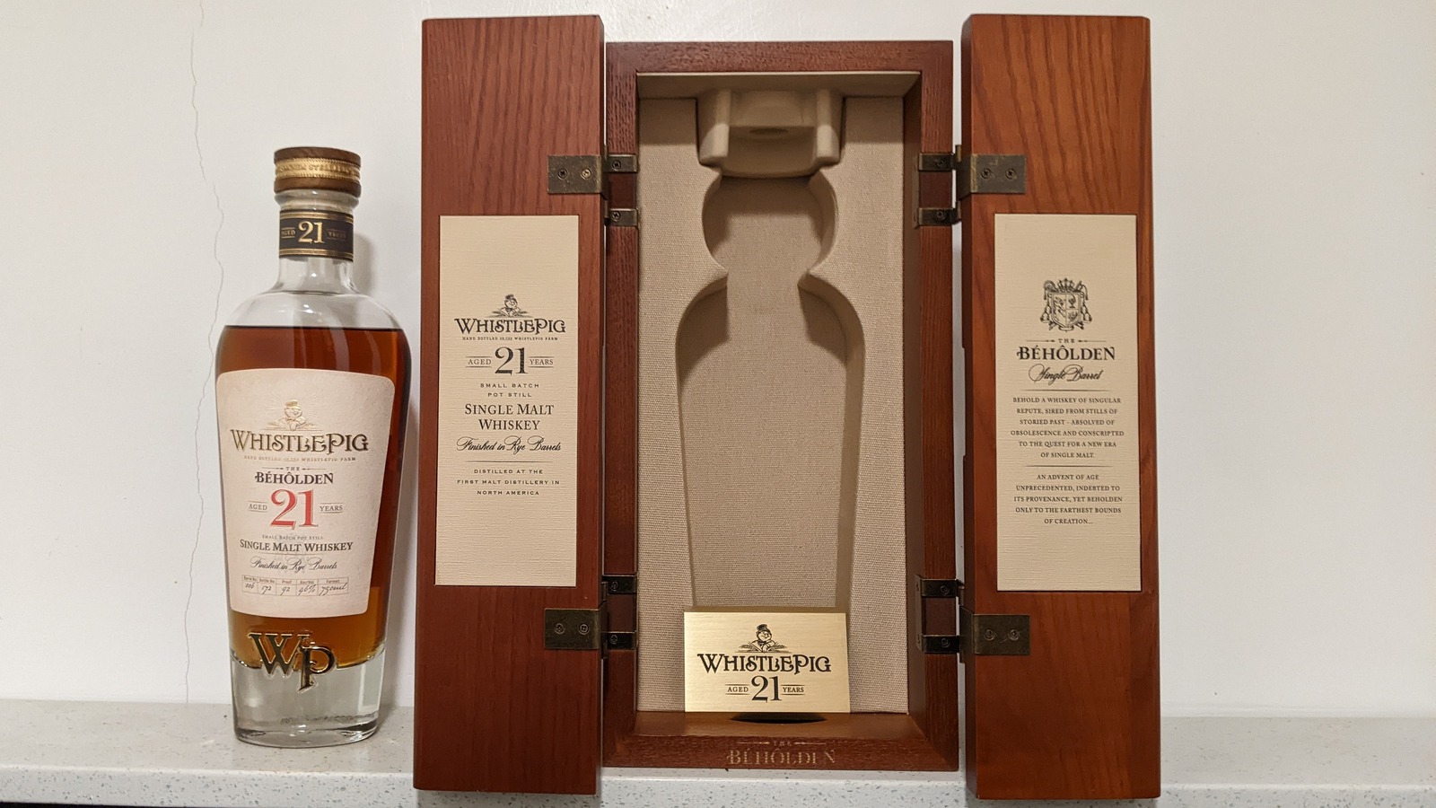 WhistlePig's $800 Single Malt Whiskey Is Hog Heavenly