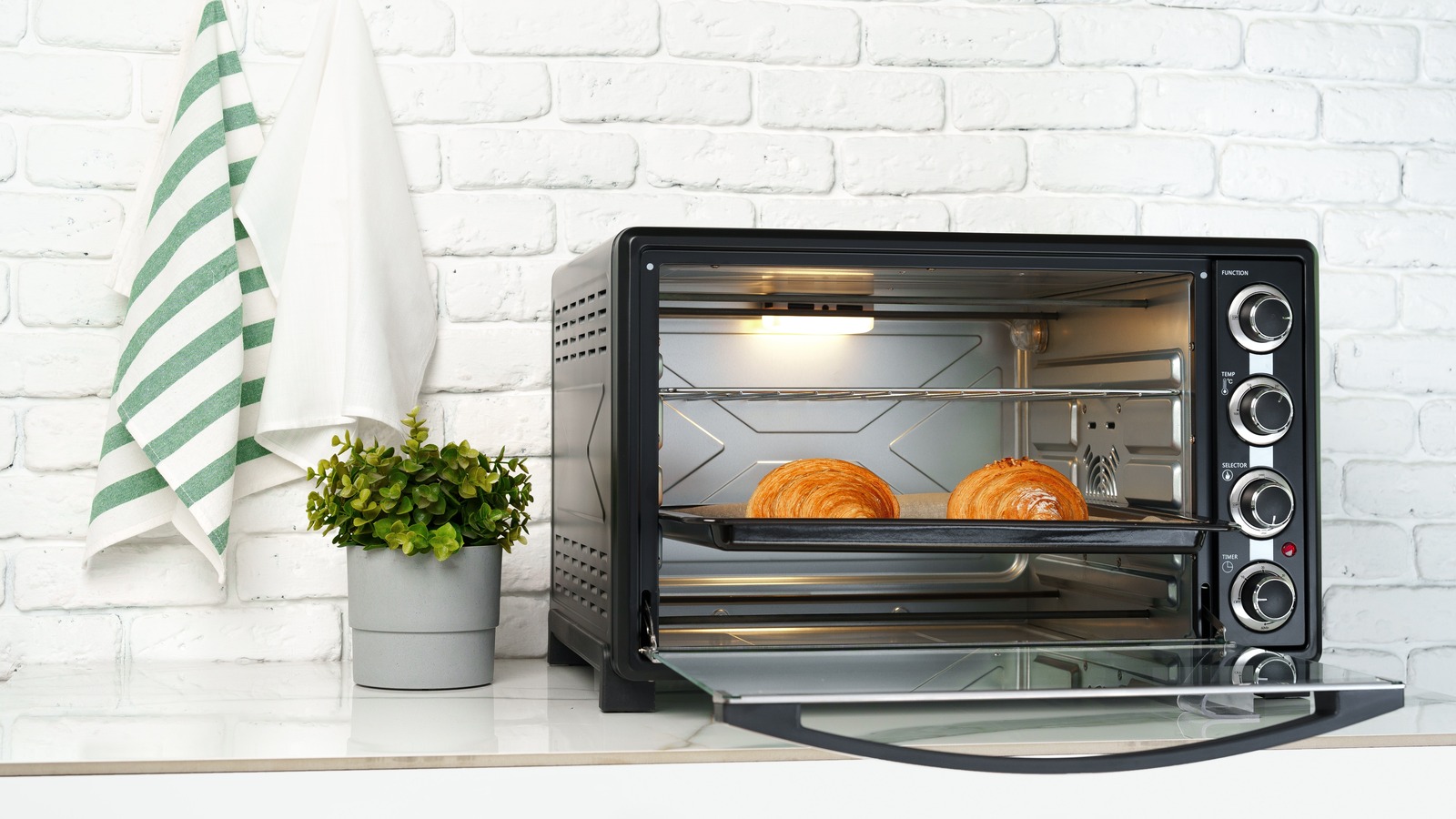 Why Reheating Pastries In Your Toaster Oven Is A Major Mistake