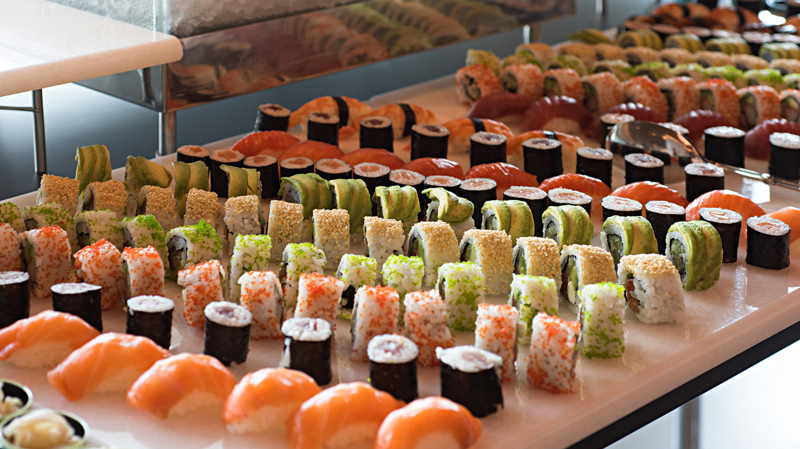 Why Sushi Is A Risk At Buffet Tables