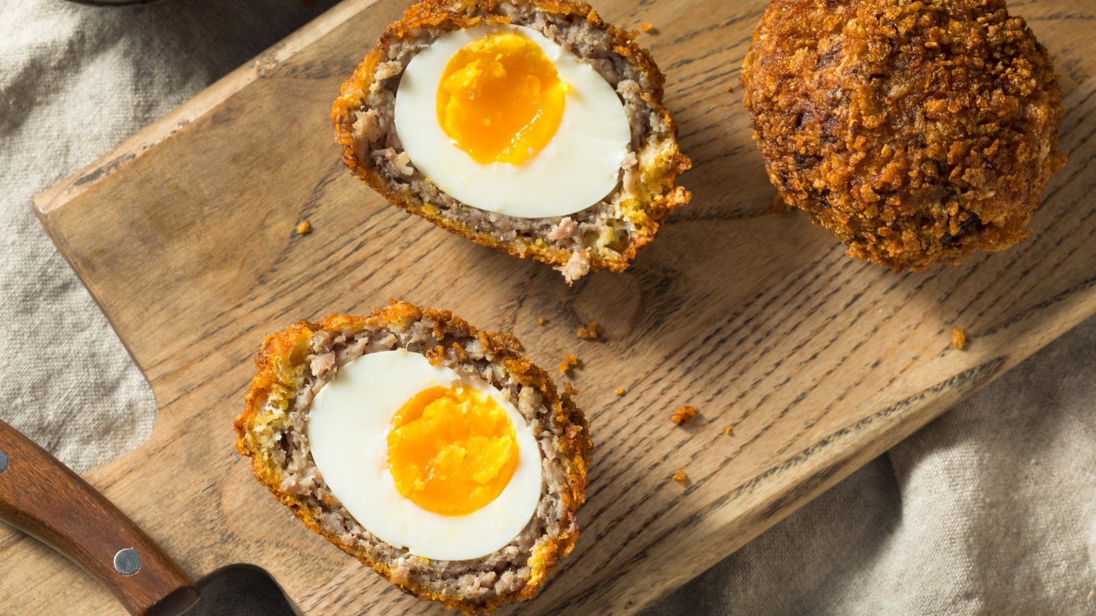 Why You'll Want To Keep Flour On Hand When Making Scotch Eggs