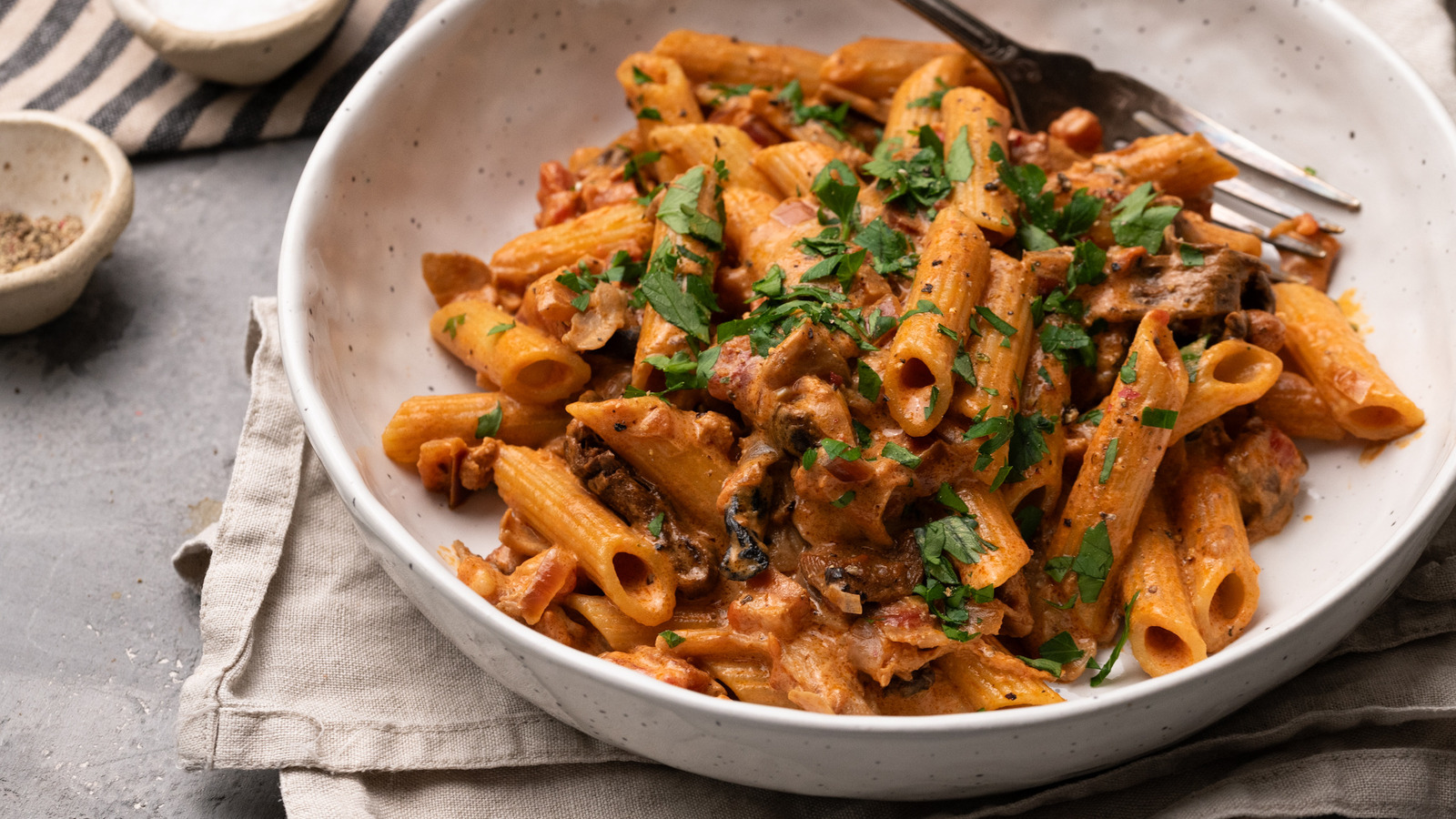 Woodsy Warming Penne Boscaiola Recipe