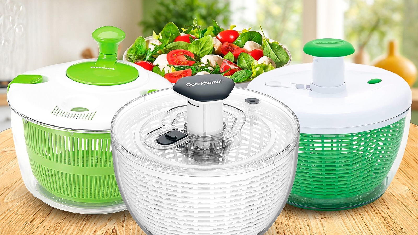 10 Best Salad Spinners, According To Online Reviews