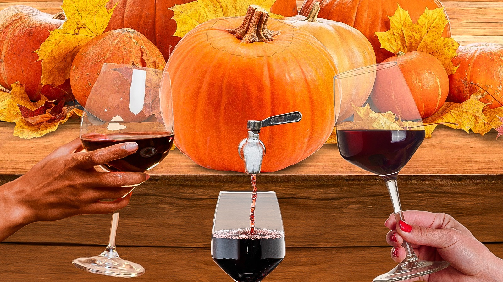 You Should Be Drinking Boxed Wine Out Of A Pumpkin This Fall