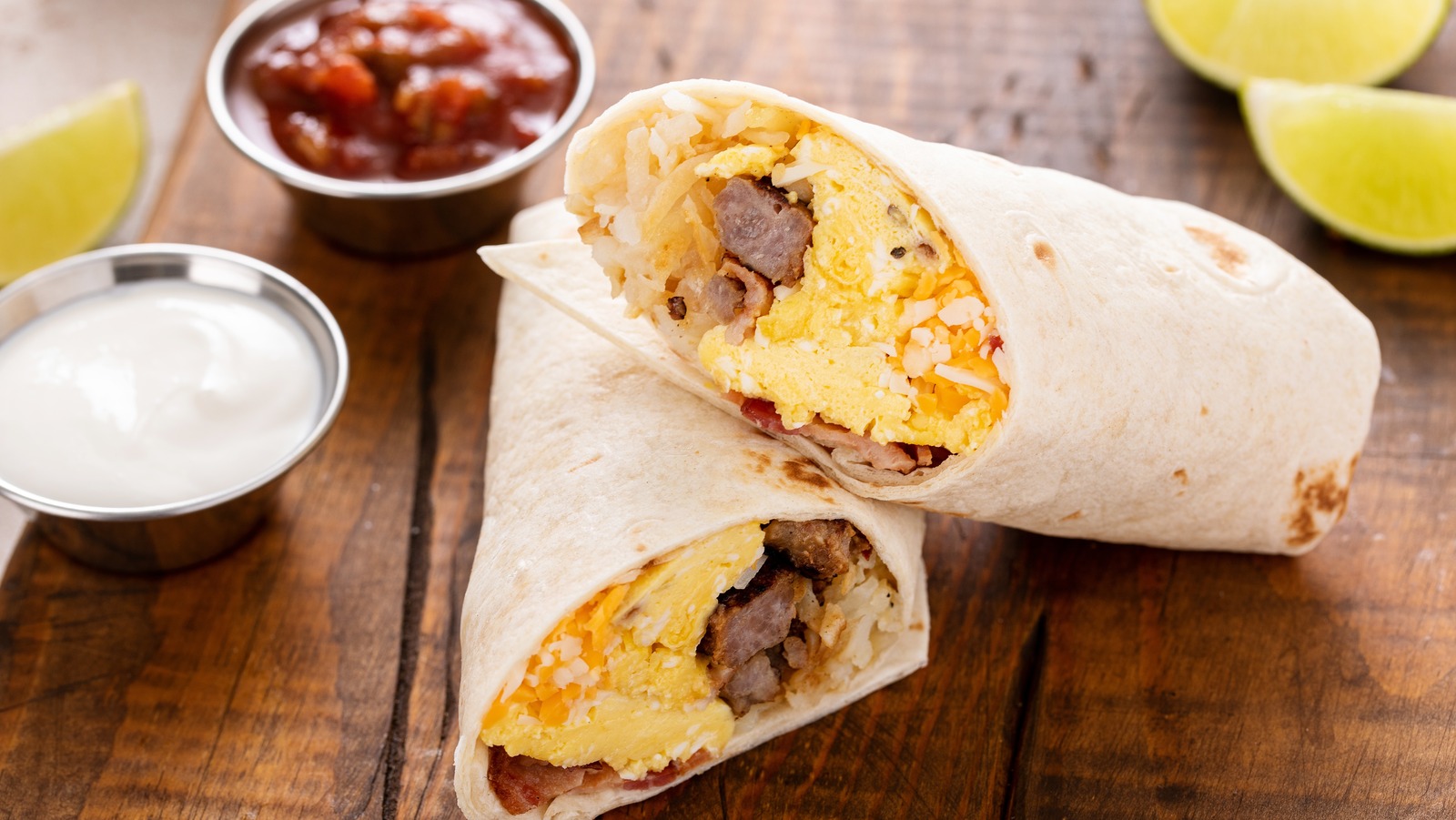 Your Breakfast Burrito Is Missing Smash Tots For Extra Crispy Bites