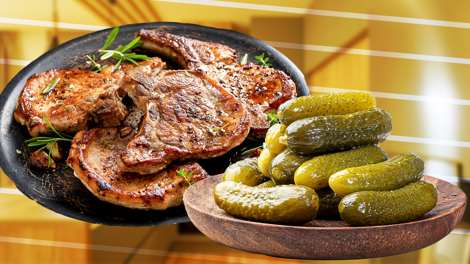 Your Next Pork Dinner Needs A Side Of Pickles
