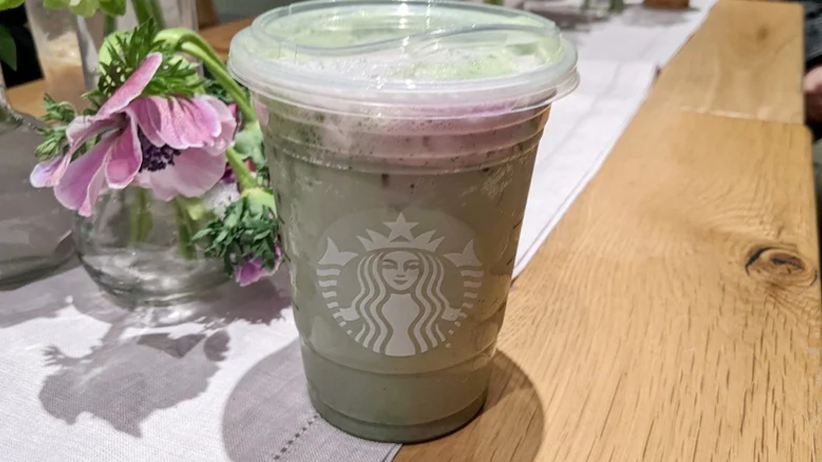 Your Starbucks Strawberry Drinks Need A Floral Burst Of Lavender Cold Foam