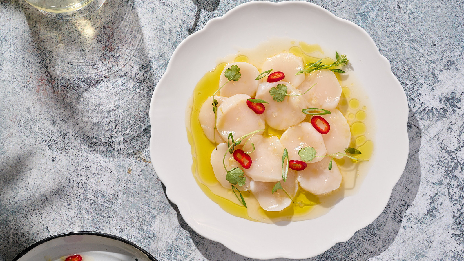 Yuzu Scallop Crudo With White Soy Recipe