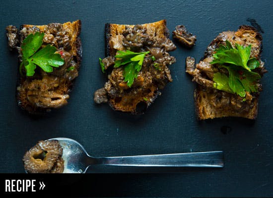 The Best Way To Cook Morels - Morels Mushroom On Toast Recipe | T