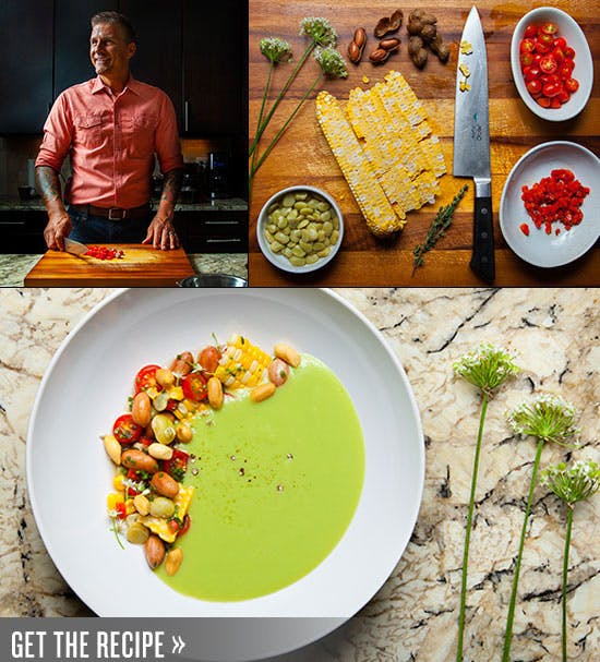 Raleigh-Based Chef Scott Crawford's Butter Bean Soup Recipe