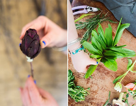 How To Make A Floral Centerpiece With Stems Brooklyn