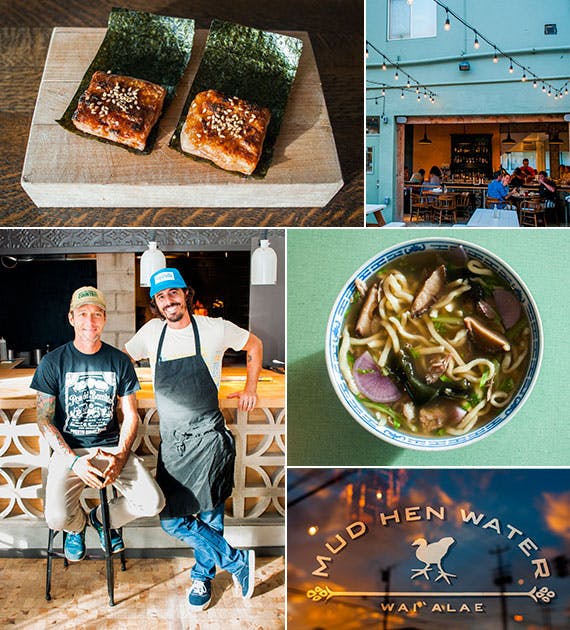 Ed Kenney Opens Mud Hen Water In Honolulu