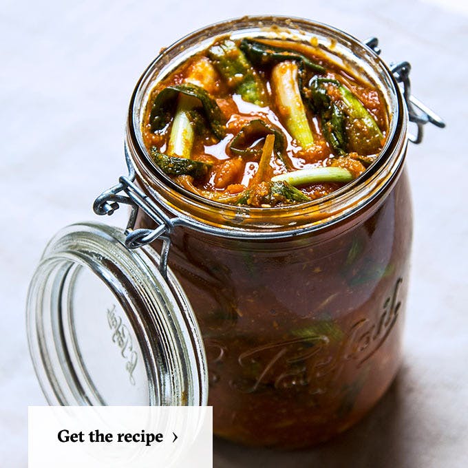 How To Make Todd Kelly's Scallion Kimchi
