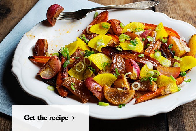 What To Make With Daikon: Roasted Vegetables And Pickles