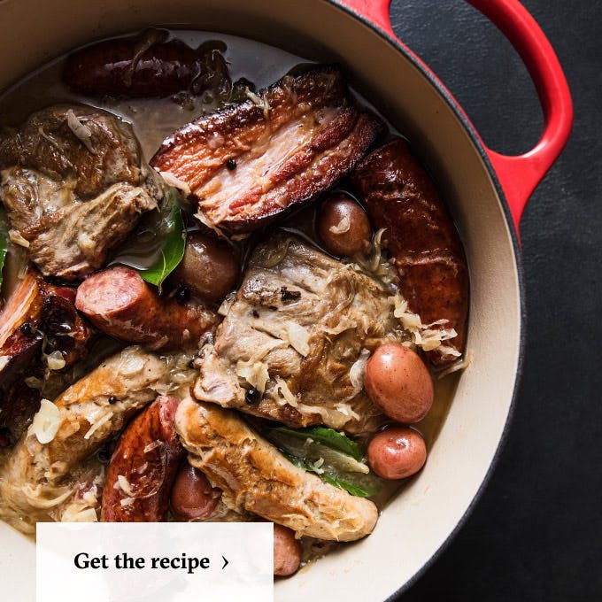 How To Make Choucroute Garnie - One-Pot Pork Dinner